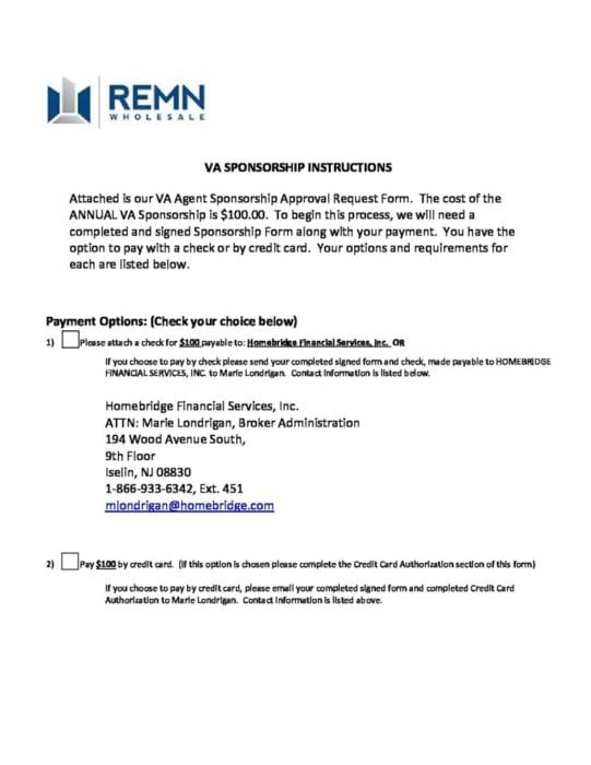 VA Loans with REMN Wholesale